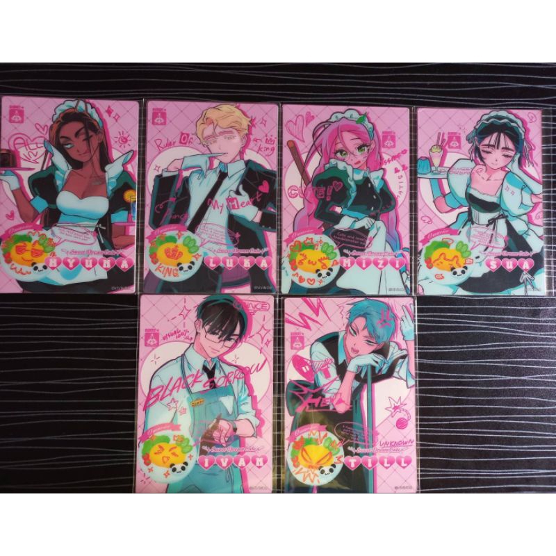 ALIEN STAGE Aimon x bilibili official โปสการ์ด PVC Alien StageSweet ...