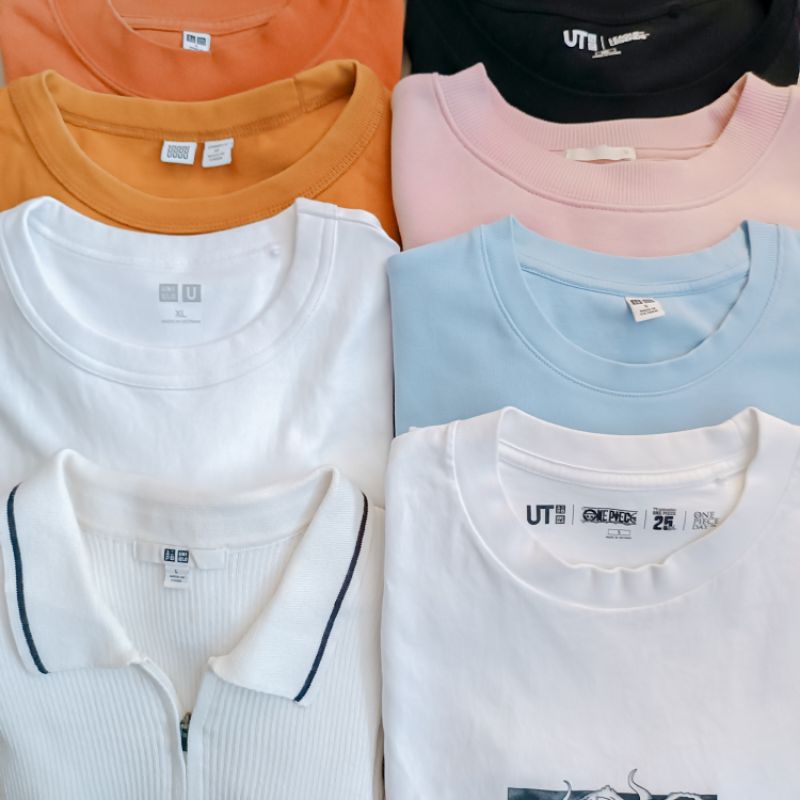 🧺 พร้อมส่ง 🧺 ส่งต่อเสื้อผ้าแบรนด์ Uniqlo GU H&M เสื้อมือสองน่ารัก มินิมอล เสื้อผ้ามือสอง สภาพดี ...