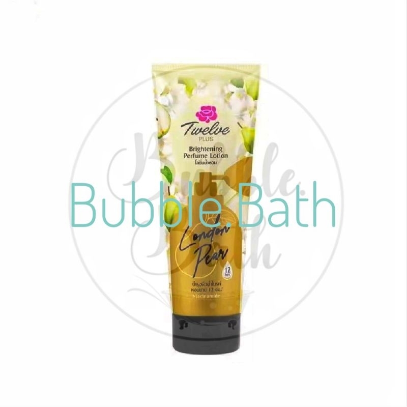 (หลอด) Twelve Plus ทเวลฟ์ พลัส โลชั่นน้ำหอม ลอนดอน แพร์ 180 g. | Shopee ...