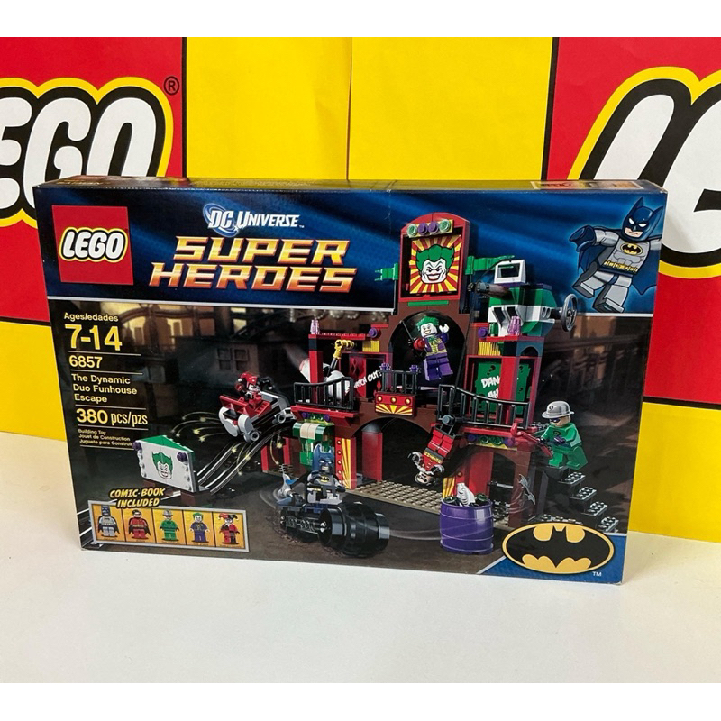 Lego 6857 DC Batman The Dynamic Duo Funhouse ของแท้ 100% มือสองของครบ ...