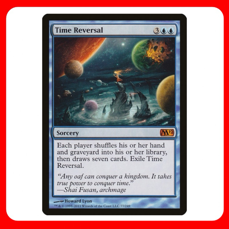 [MTG] Time Reversal [M12] [BLUE] [MYTHIC] [NORMAL] [ENG] (การ์ดเมจิค ...