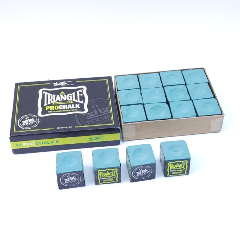 ชอล์กฝนหัวคิว Chalk Triangle Pro ของแท้ 100% แยกขายเป็นก้อน | Shopee ...