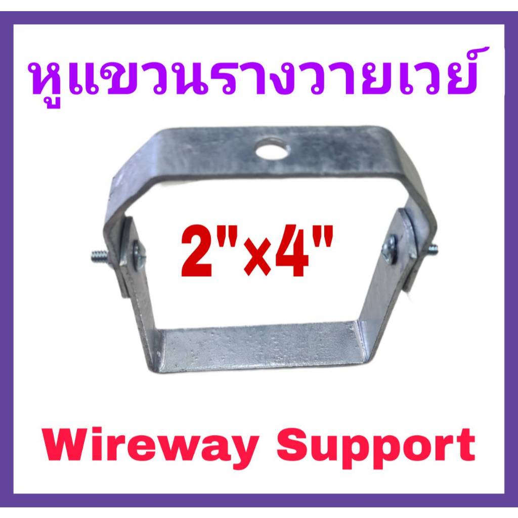 หูแขวน รางวายเวย์ (Wireway Support) แคล้มหิ้วราง วายเวย์ ขนาด 2นิ้วx4 ...