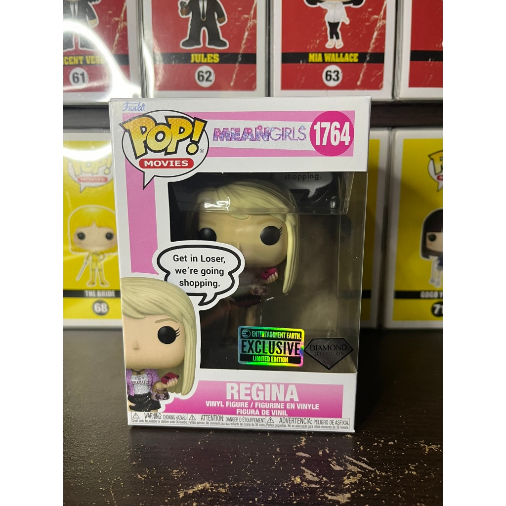 ฟิกเกอร์ Funko Pop #1764 Regina วลี "Get in Loser" ภาพยนตร์ Mean Girls ...