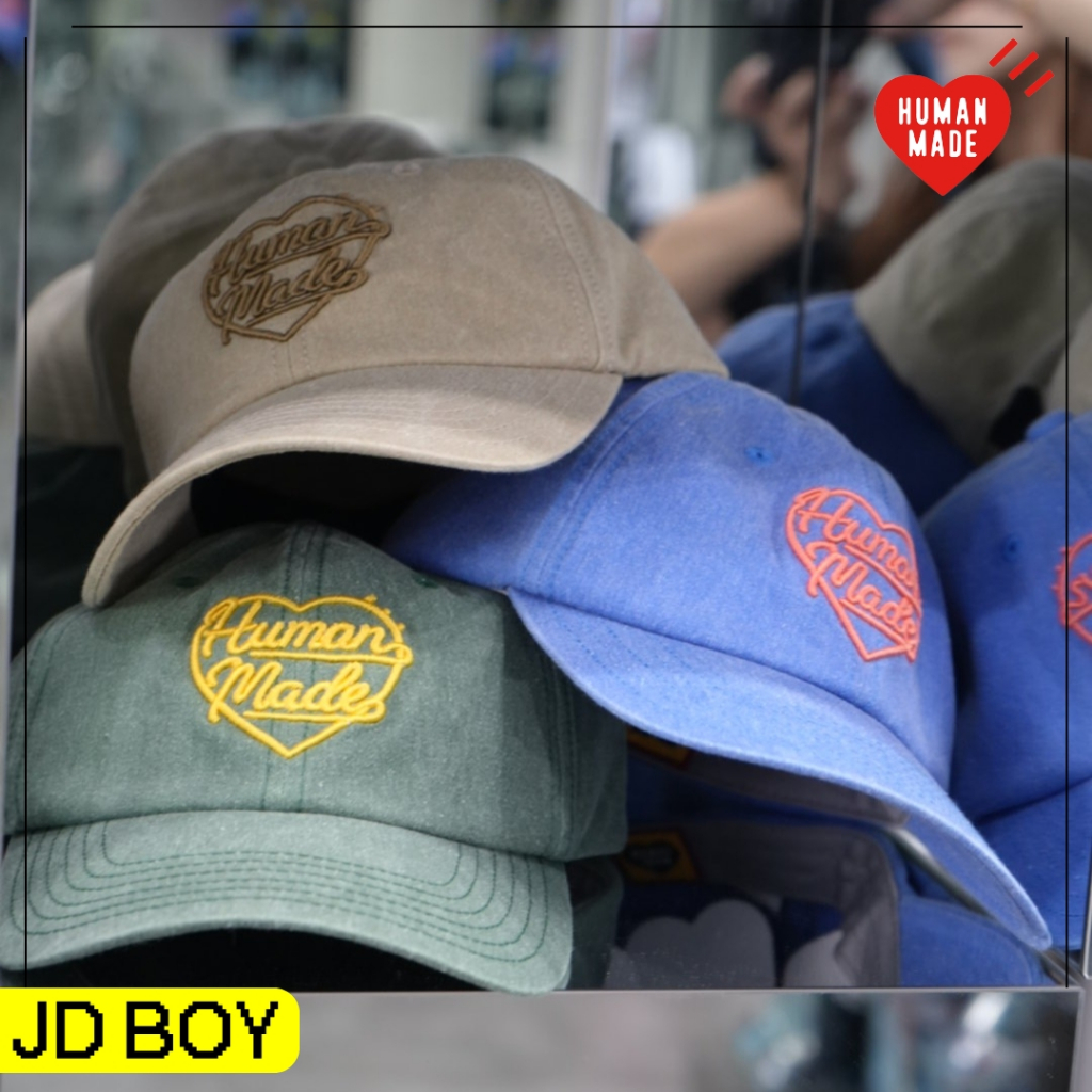 (มีส่งด่วนได้ของเลยวันนี้) JDBOY - Human Made heart logo cap หมวก ...