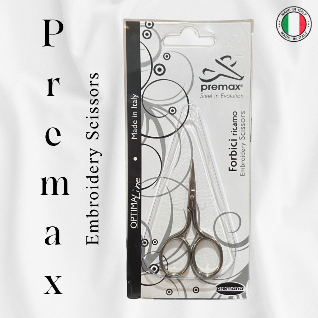Premax Optima Line Embroidery Scissors - กรรไกรงานฝีมือขนาดเล็ก 2 3/4 ...