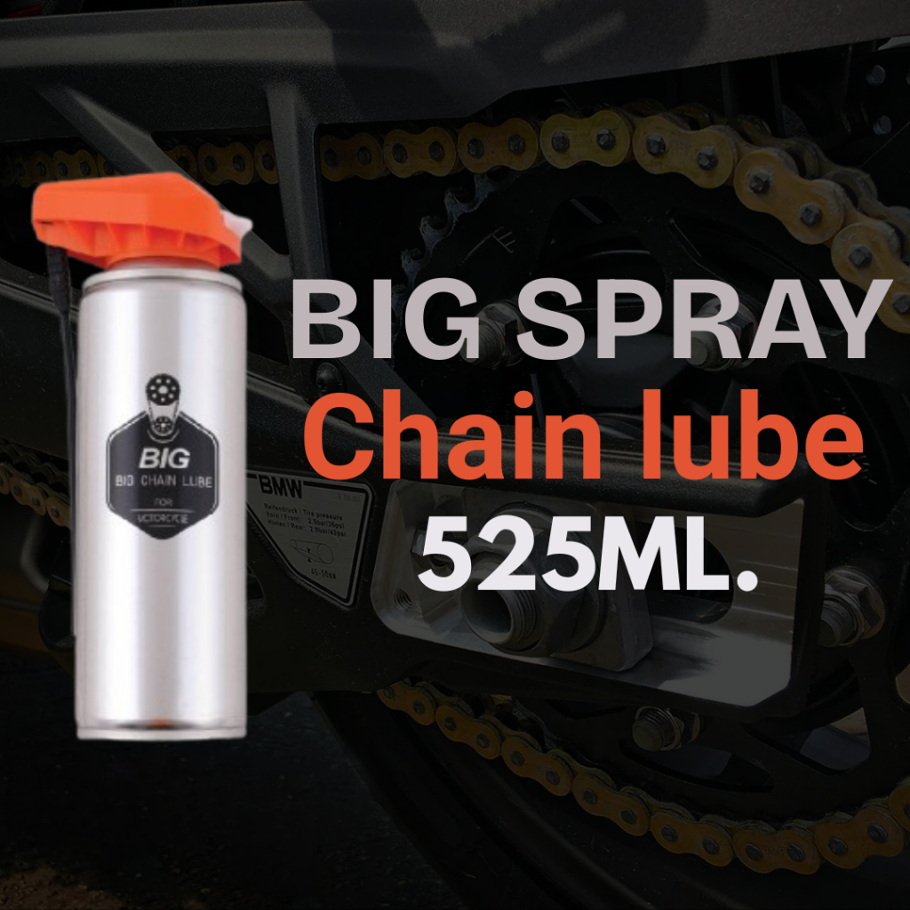 BIG Spray Chain Lube 525ML น้ำมันหล่อลื่นโซ่รถมอเตอร์ไซค์ 525ML ...