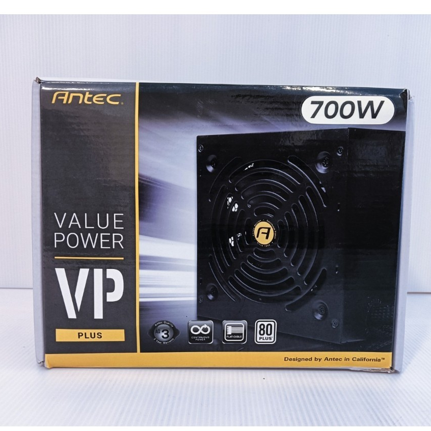 POWER SUPPLY ANTEC VP700P PLUS - 700W 80 PLUS | Shopee Thailand