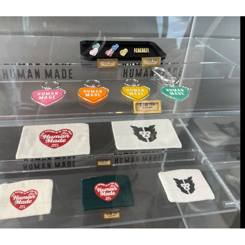 พวงกุญแจ Human made Heart keychain/ carabiner ของแท้ คอลใหม่ | Shopee ...