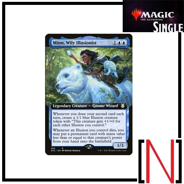 [MTG][Single][AFC] Minn, Wily Illusionist ระดับ Rare [ภาษาอังกฤษ ...
