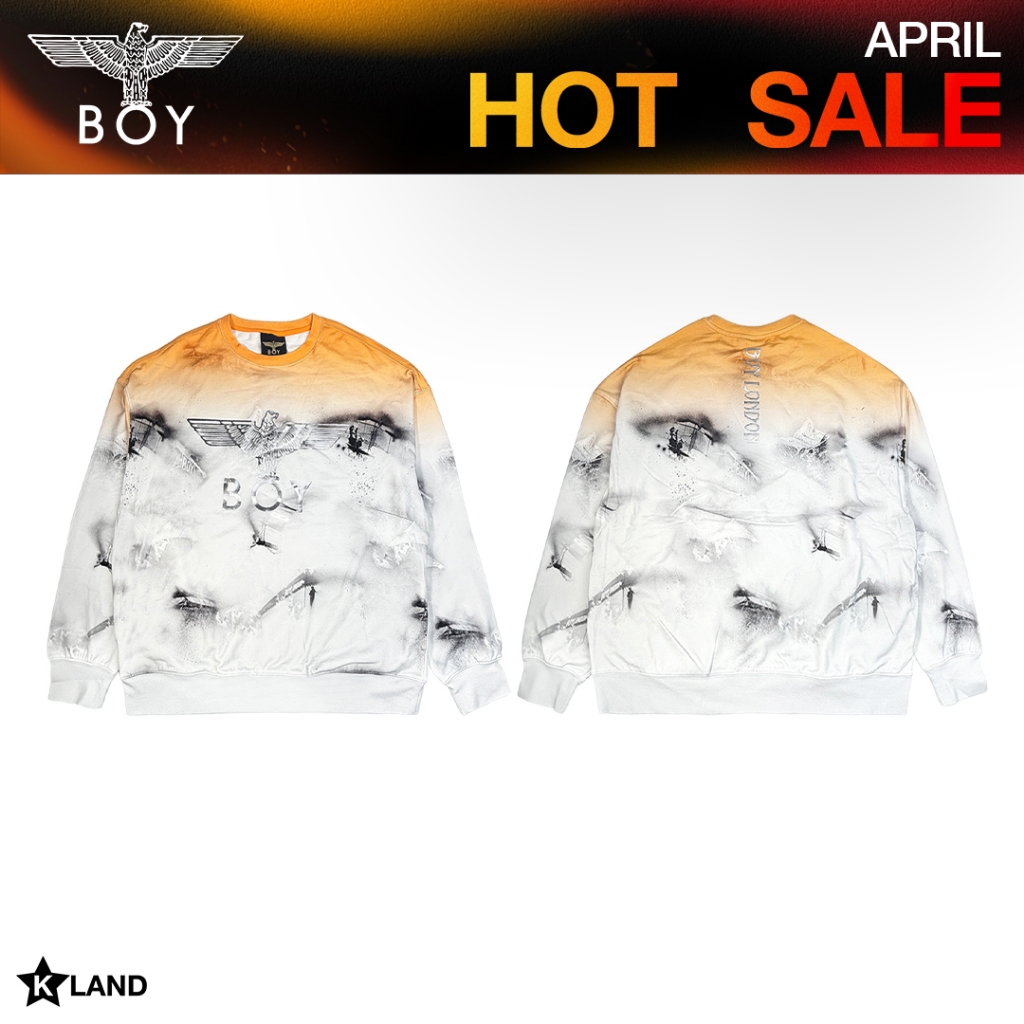 [ APRIL HOT SALE ] BOY LONDON SWEATER เสื้อแขนยาว สเวตเตอร์ บอย ลอนดอน ...