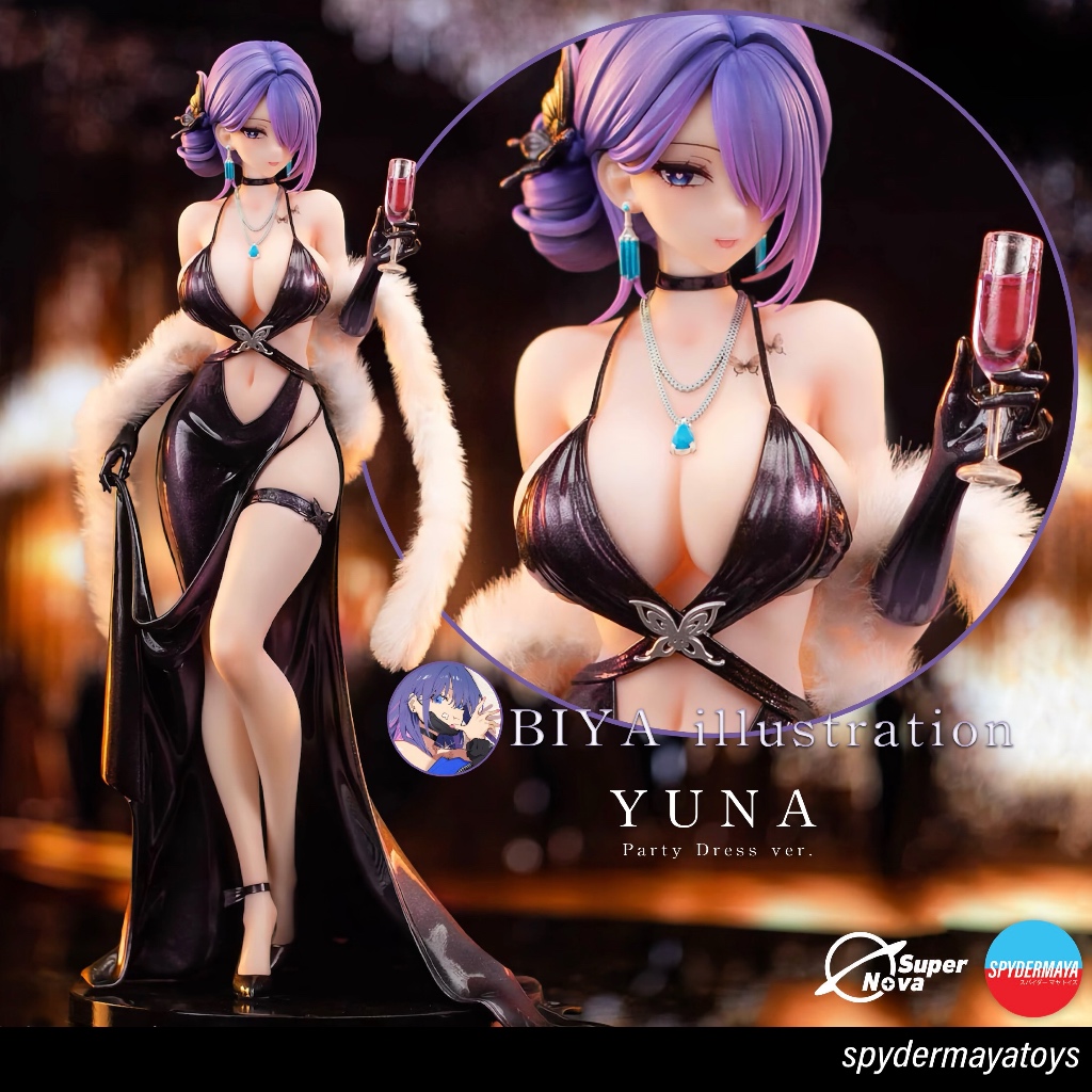 [Pre-Order] ฟิกกอร์ Yuna Party Dress Ver. - BIYA illustration - Super Nova | Shopee Thailand