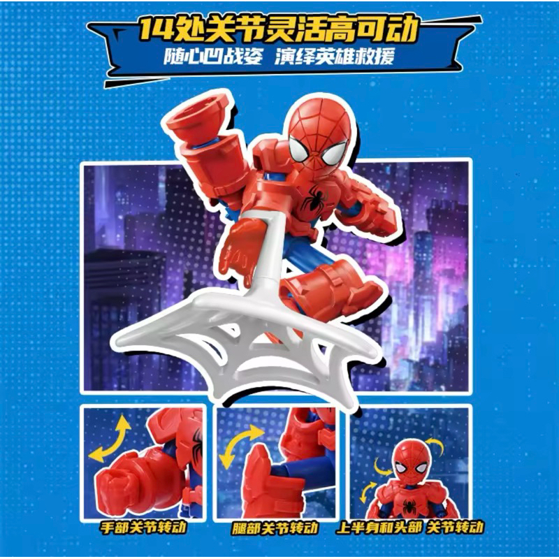 (พรีออเดอร์ สุ่ม) Keeppley Marvel Super Armor Building Blocks | Shopee ...