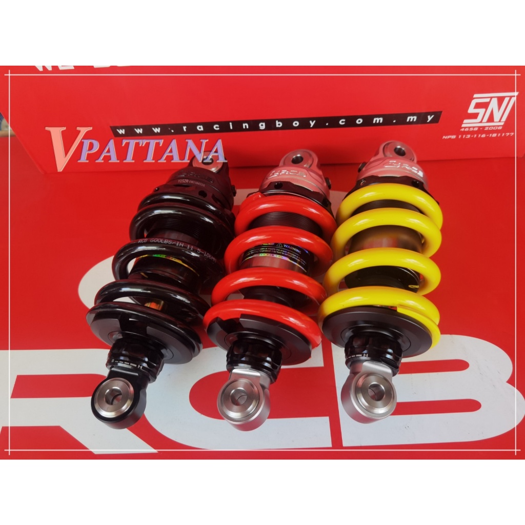 RCB โช้คหลัง S3 Line for Exciter/Spark135 205 mm ปรับรีบาวค์ | Shopee ...
