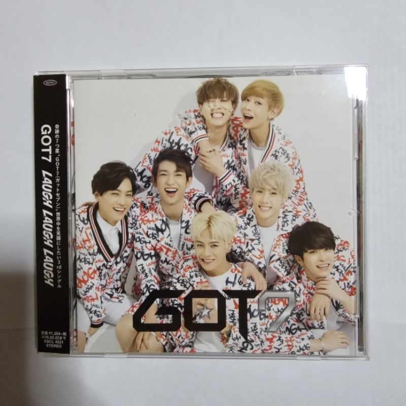 GOT7 3rd Japan Single Album LAUGH LAUGH LAUGH ( A ver. ) แกะแล้ว สภาพดี ...