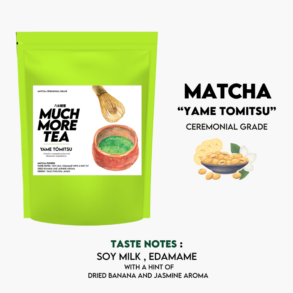 No.7 Yame Tomitsu : Taste notes : Soy Milk , Edamame with a hint Of ...