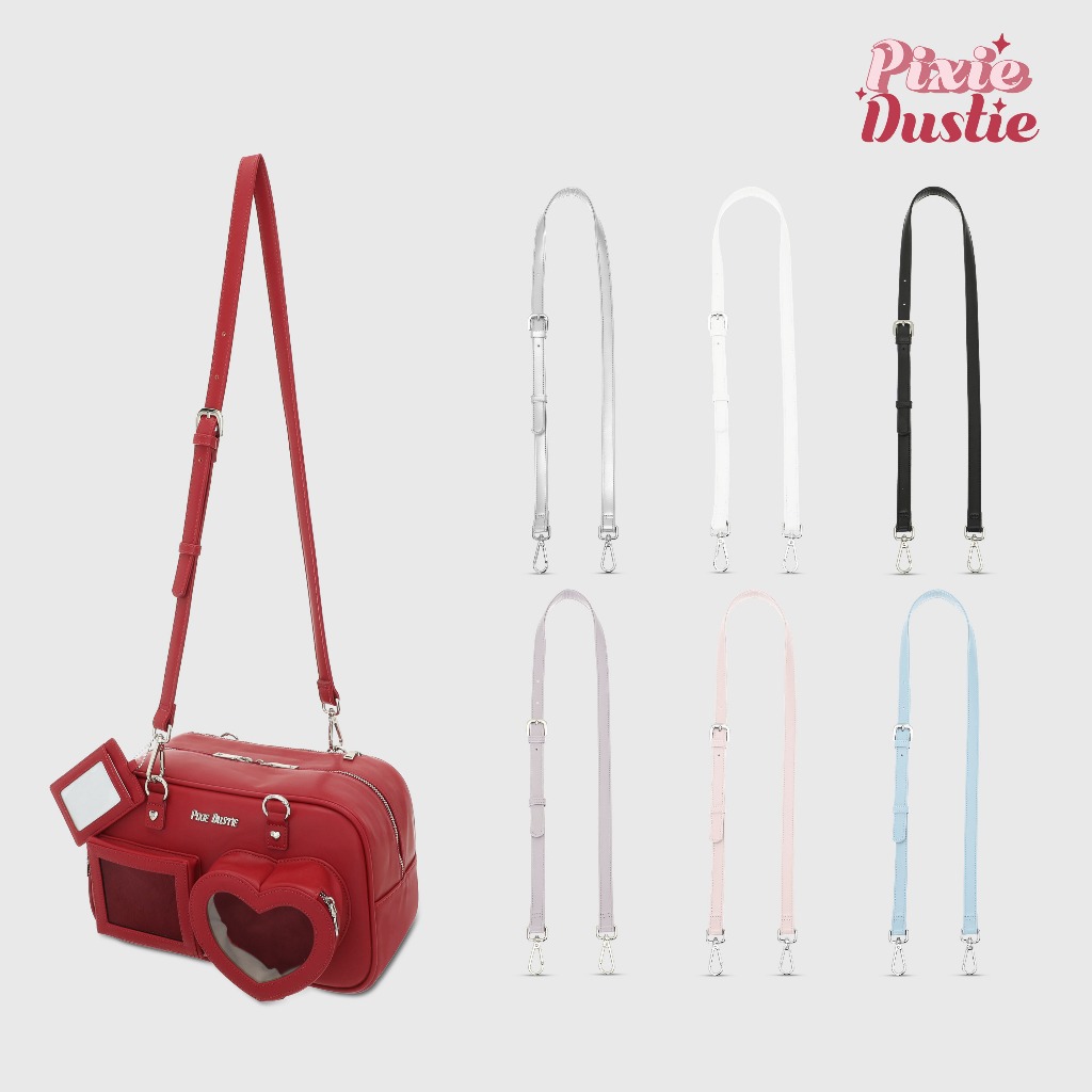 Louis Montini (Pixie Dustie) สายสะพายข้าง สายสะพายกระเป๋า รุ่น Pixie Heart Bag PIX10-BELT ...