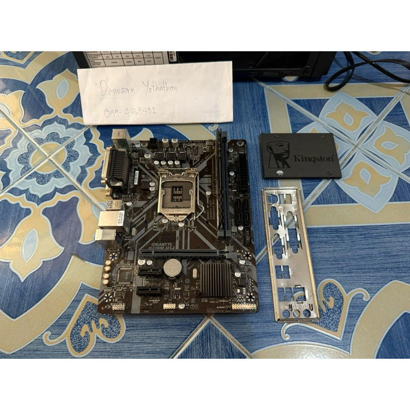 เมนบอร์ด Gigabyte H310M DS2 มีฝาหลัง แถม SSD+RAM | Shopee Thailand