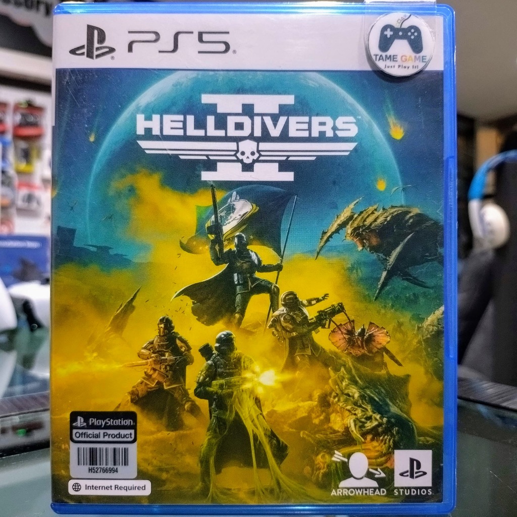 (ภาษาอังกฤษ) มือ2 Helldivers II PS5 มือสอง (Helldivers 2 Helldriver) | Shopee Thailand