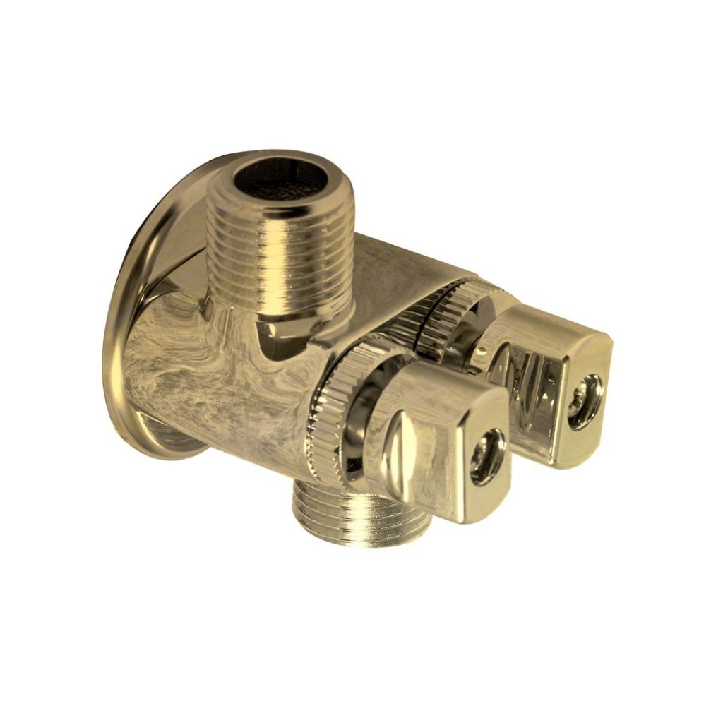 COTTO CPF198 STOP VALVE QUIL and QUINTA วาล์วเปิด-ปิดน้ำเข้า 1 ออก 2 ...