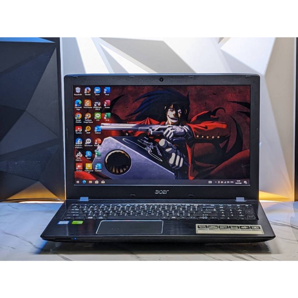 second hand notebook Acer หน้าจอ ใหญ่ๆ แรม 16 GB การ์ดจอแยก แบตเก็บไฟ ...