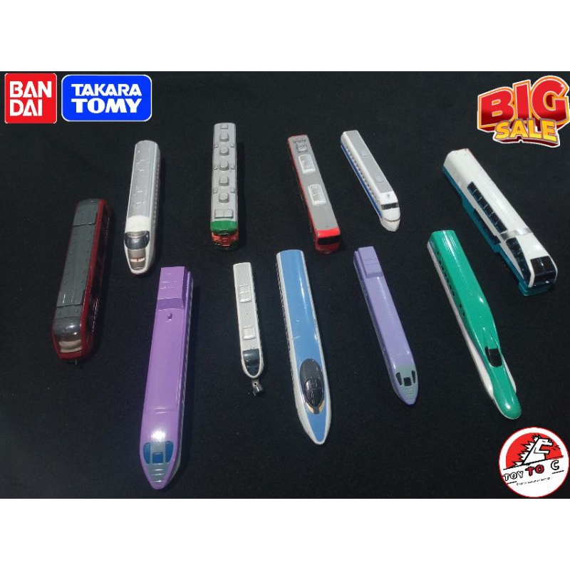 โมเดลรถไฟเหล็ก-Tomy/Bandai คละแบบ-ลิขสิทธิ์แท้ โกดังญี่ปุ่นมือสอง-Model train (steel) | Shopee ...