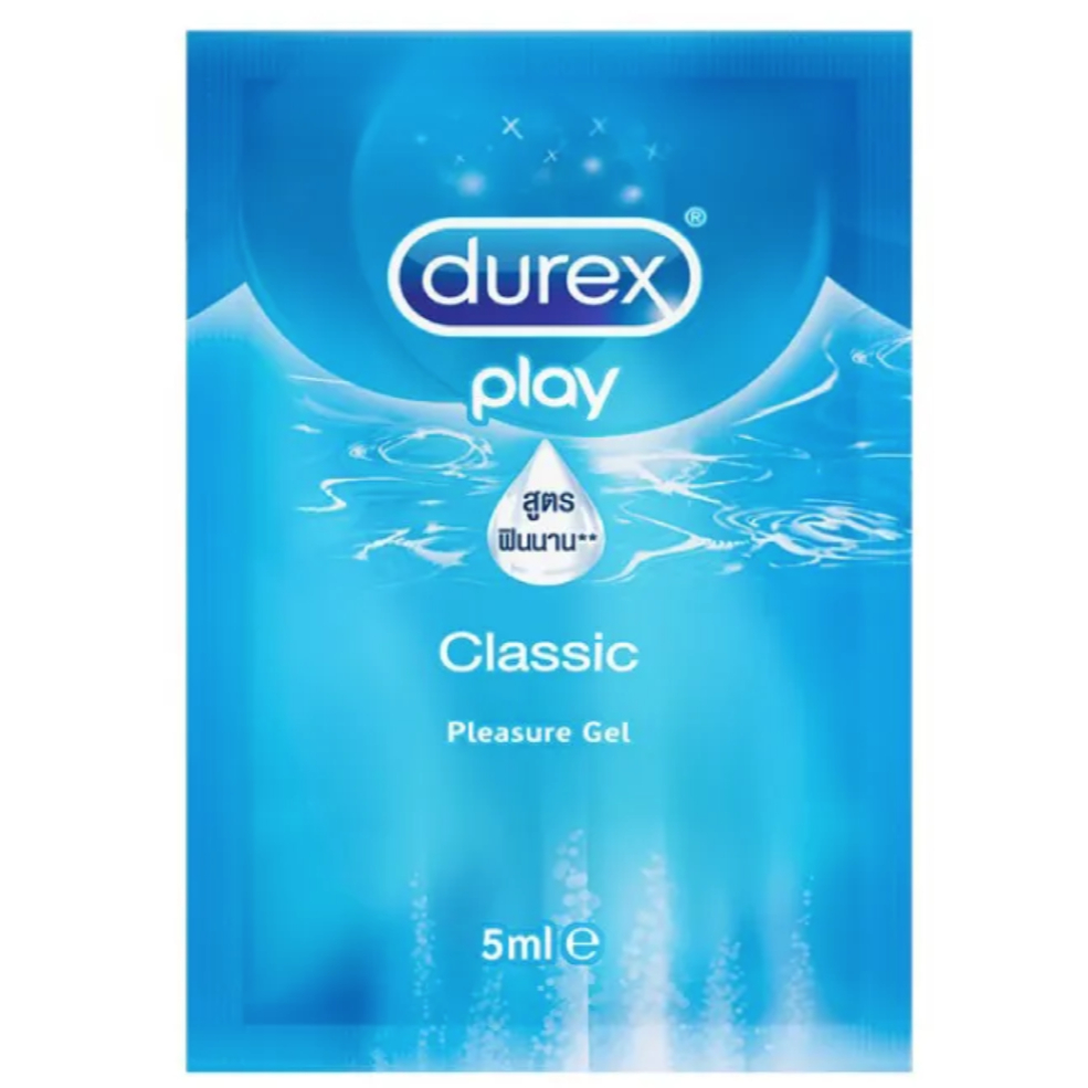 Durex Lube classic gel sachet ดูเร็กซ์เจลหล่อลื่น คลาสลิคเจล ขนาดทดลอง ...