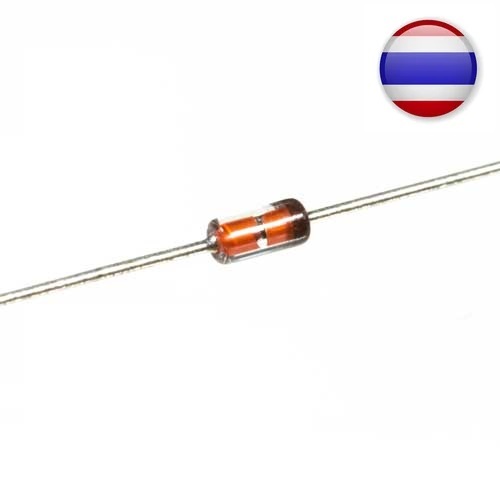 2pcs 1N34A 1N34 Germanium Diode 50mA 65V DO-35 (DO-204AH) IN34A IN34 ...