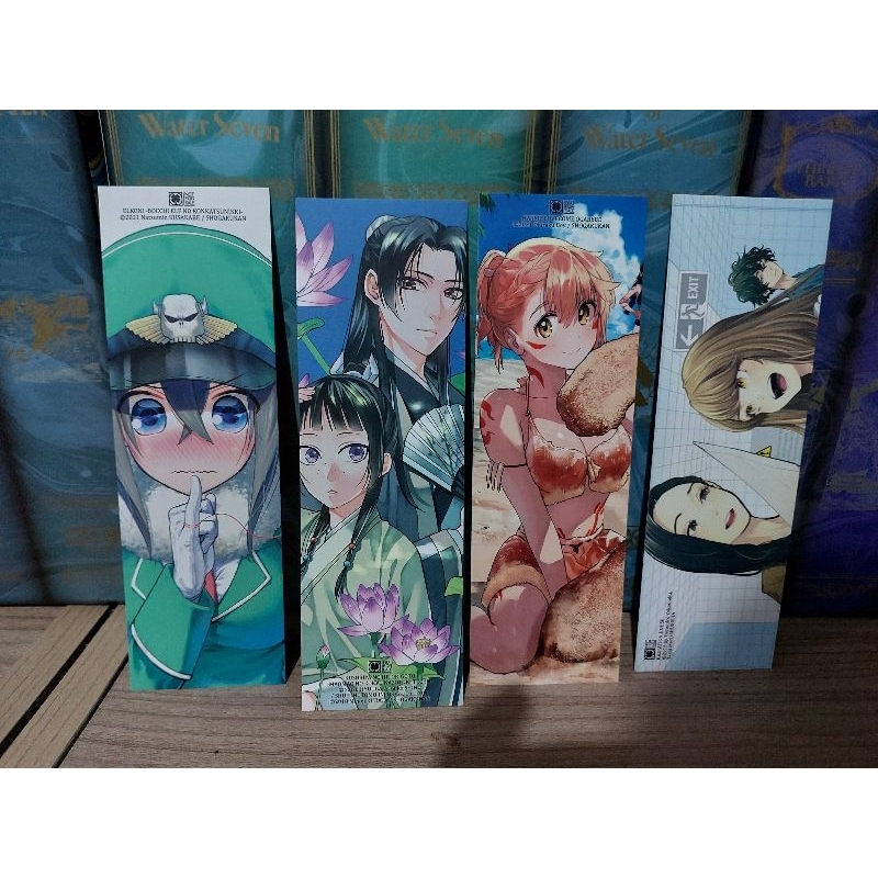 ที่คั่น มังงะ ของ Luckpim 4 ใบ | Shopee Thailand