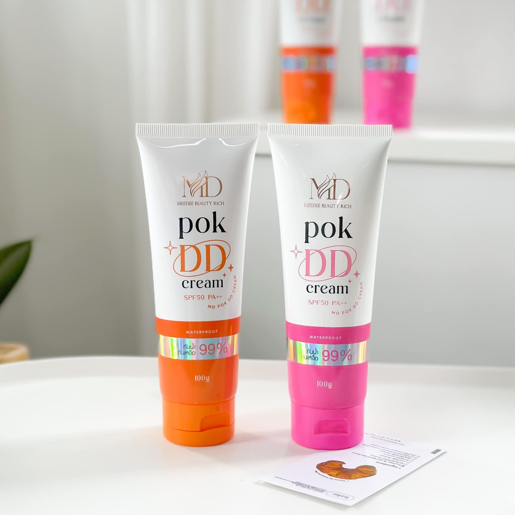 Pok DD Cream ครีมกันแดด พอกดีดี ครีมกันแดดสำหรับผิวกาย ขนาด 100 ml. | Shopee Thailand