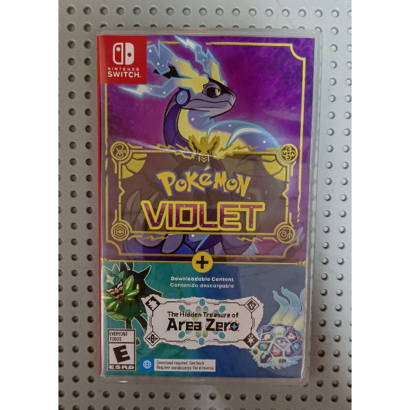 แผ่นเกม NINTENDO SWITCH (มือ2) : POKEMON VIOLET + THE HIDDEN TREASURE ...