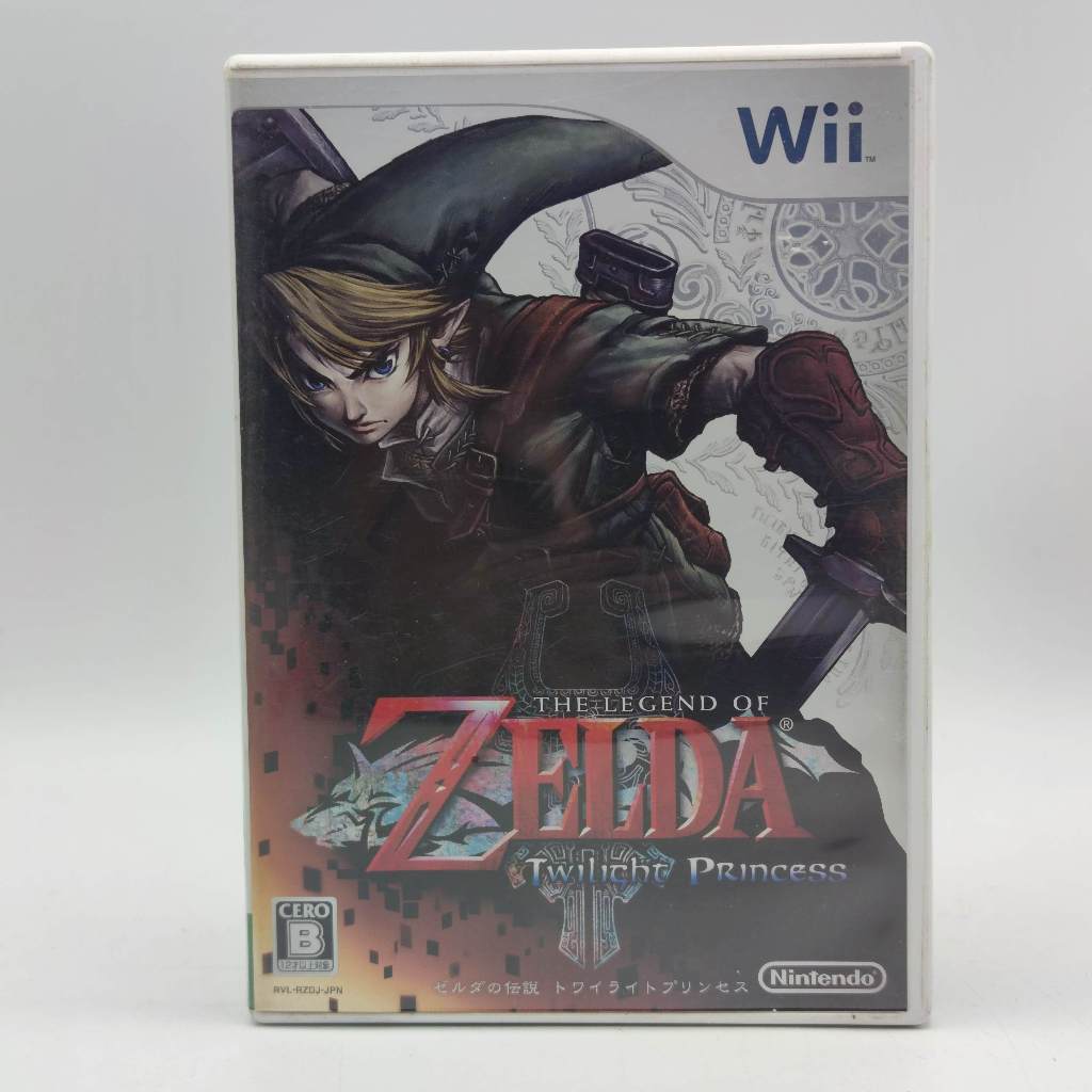 The Legend of Zelda Twilight Princess [Wii][JP] แผ่นแท้ ตัวแผ่นดิสก์ยัง ...