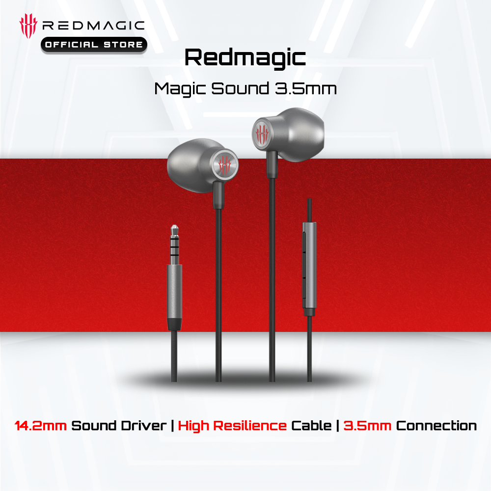REDMAGIC หูฟัง Magic Sound Earphones 3.5mm | Shopee Thailand