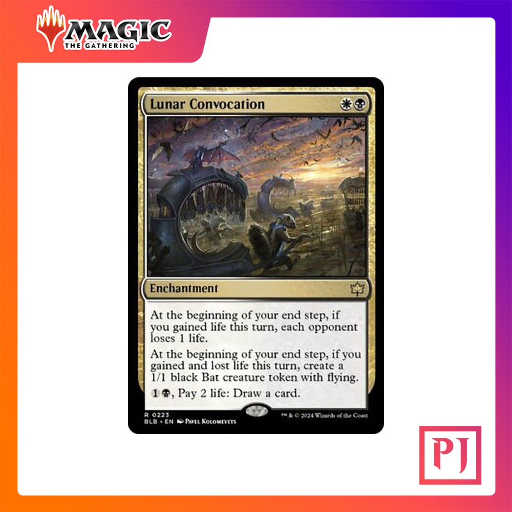 [MTG] Lunar Convocation [BLB] [MULTI] [RARE] [NORMAL] [ENG] (การ์ดเมจิค ...