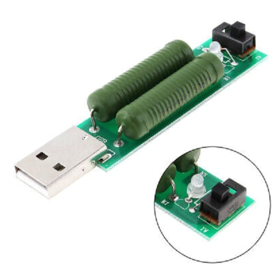 พร้อมส่ง USB Dummy Resistor ทดสอบโหลด Load Test 1A/2A Constant ...
