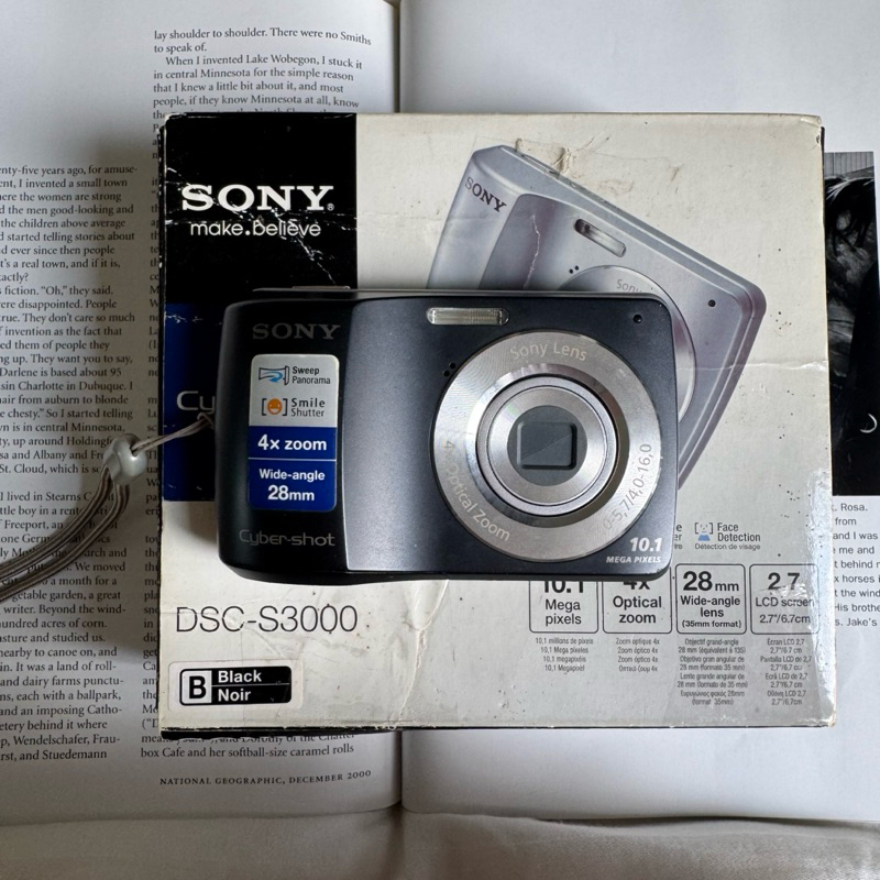 กล้องดิจิตอล Sony Cybershot DSC-S3000 พร้อมกล่อง | Shopee Thailand