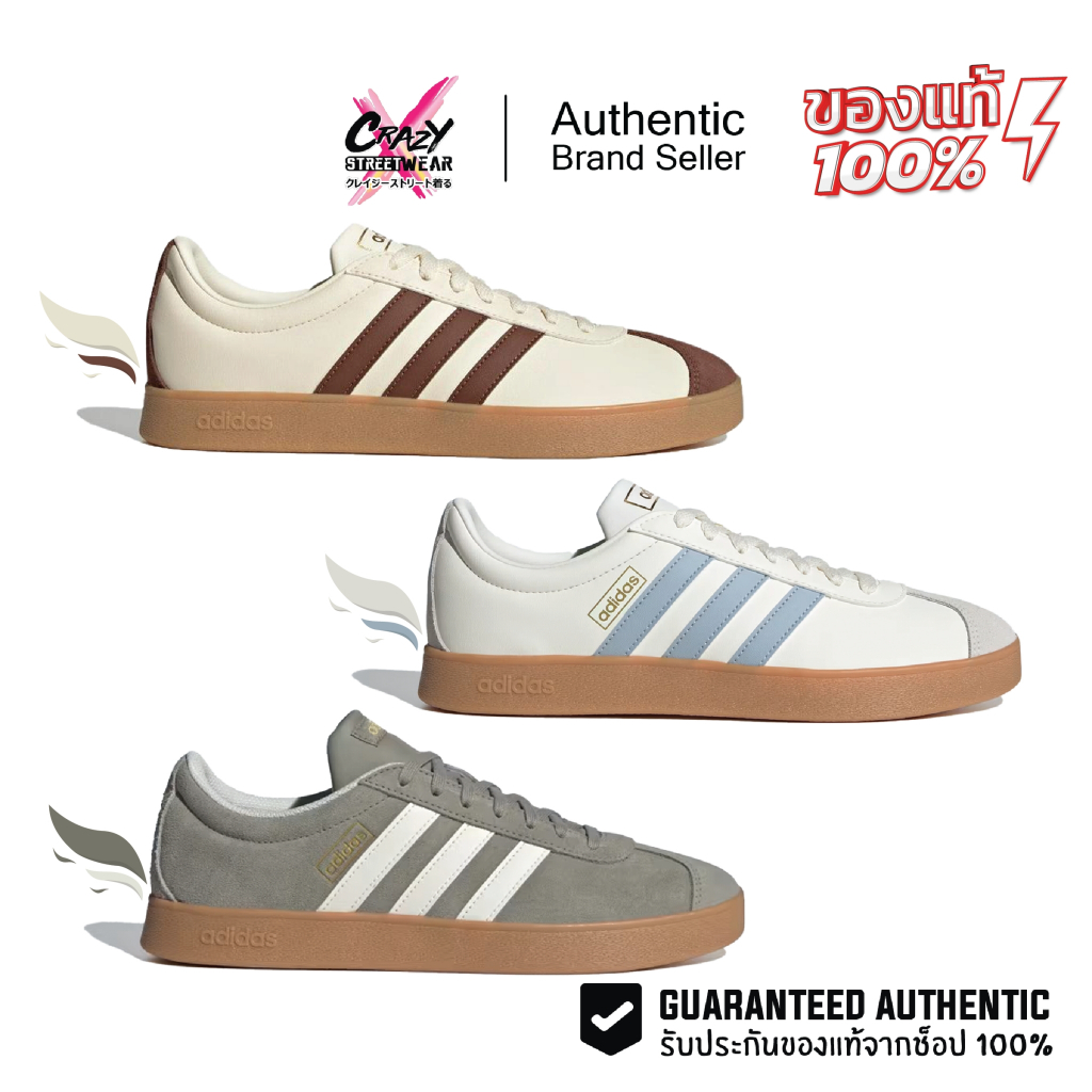 Adidas VL Court 2.0 ของแท้ 100% ( ID6016 / JH5063 / JH5078 )ลิขสิทธิ์ ...