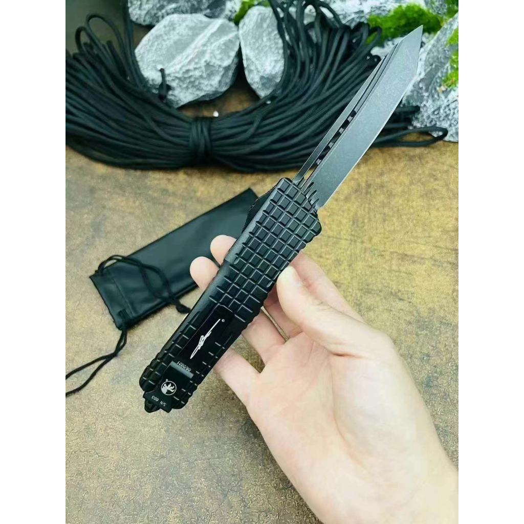 2025USA Microtech Microtech - UT Hidragon (ล้างหินขนาดใหญ่) D2 วัสดุ ...