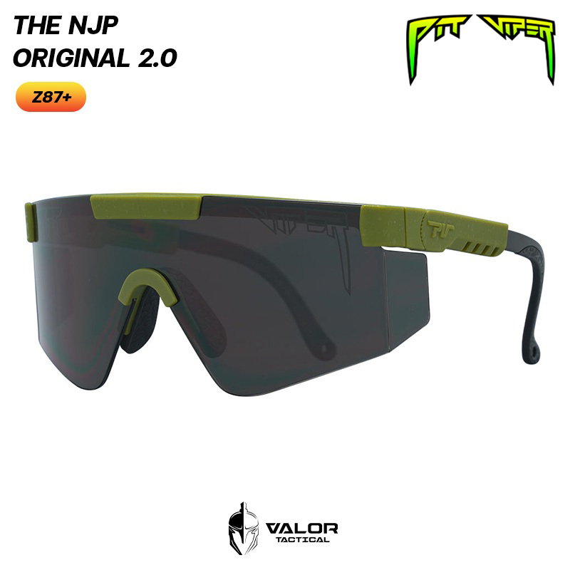 Pit Viper - The NJP Original 2.0, Ballistic Smoke แว่นกันสะเก็ด แว่นเซฟ ...