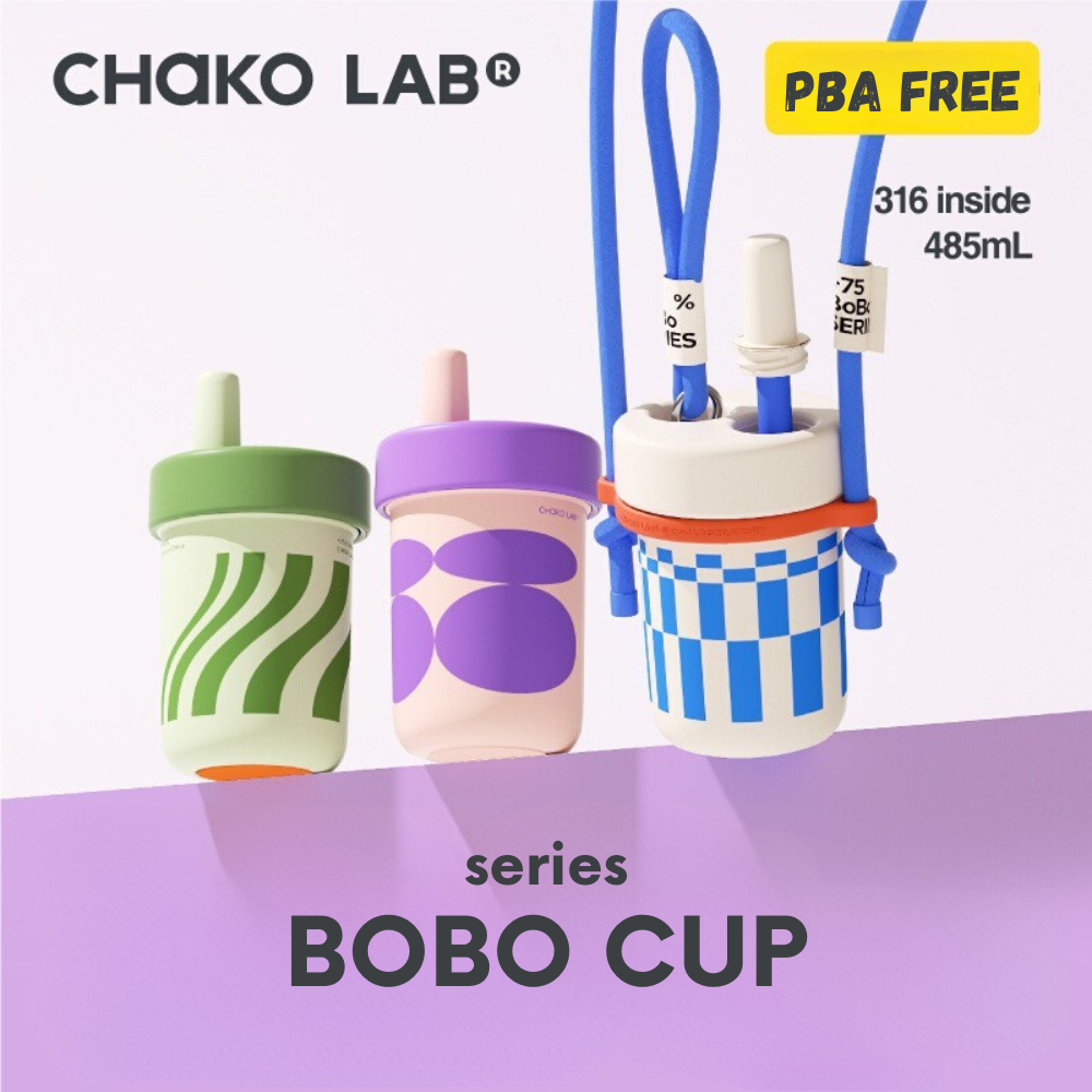 CHAKO LAB รุ่น BOBO CUP Stainless316 ขนาด485ml แก้วเก็บความเย็น และร้อน กระติกน้ำ ชาโคแล็บ ของ ...