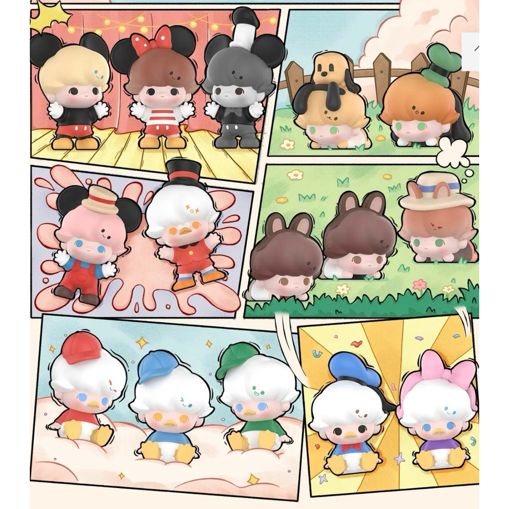 🇹🇭 พร้อมส่งจากไทย 🇹🇭Dimoo POP BEAN DIMOO WORLD × DISNEY Classic Series ...
