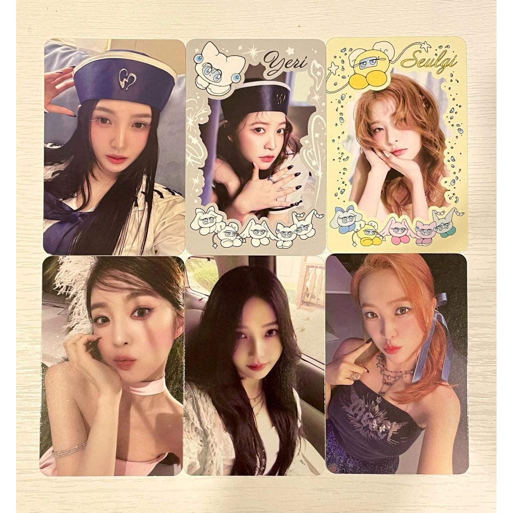 โฟโต้การ์ด Red Velvet Cosmic ไอรีน ซึลกิ จอย เยริ (การ์ดอัลบั้ม+Random ...