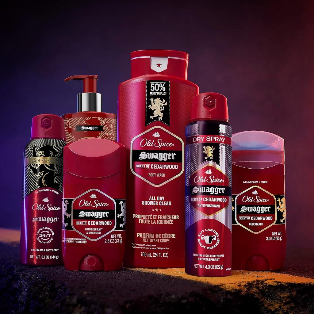 Old Spice Roll-on & spray ,Bodywash Swagger Scent กลิ่นมะนาวผสมไม้และ ...