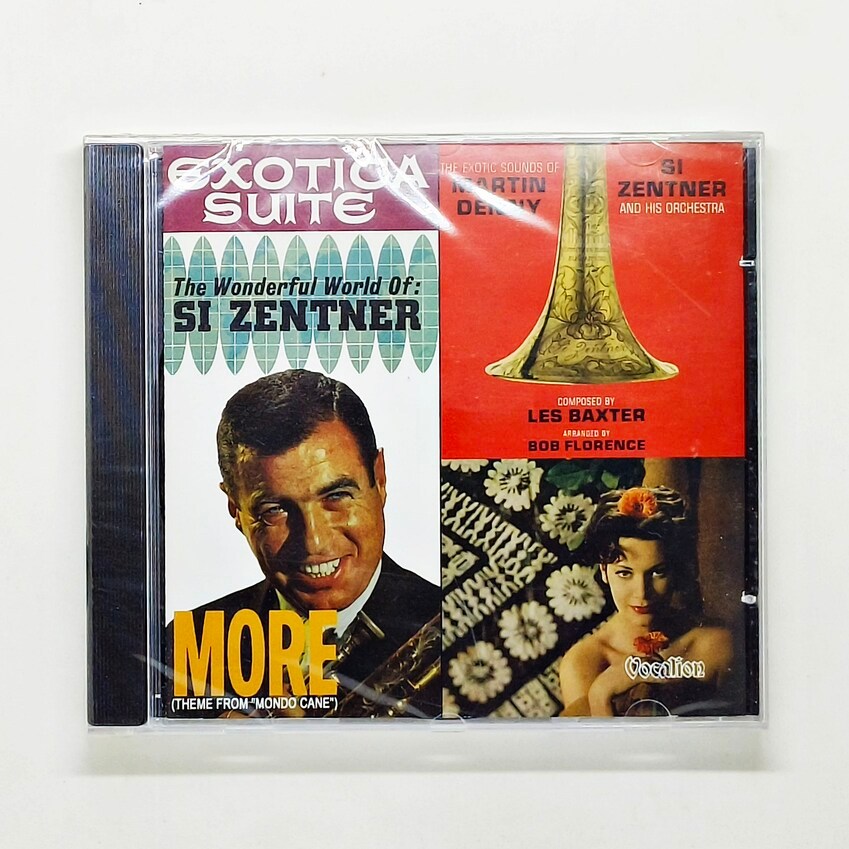 CD เพลง Si Zentner, Martin Denny - More & Exotica Suite (VOCALION ...