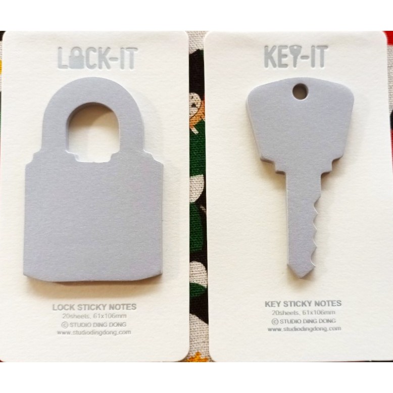 The Key Sticky Note กระดาษโน้ต แบบมีกาว น่ารัก จากญี่ปุ่น กุญแจ และ ...
