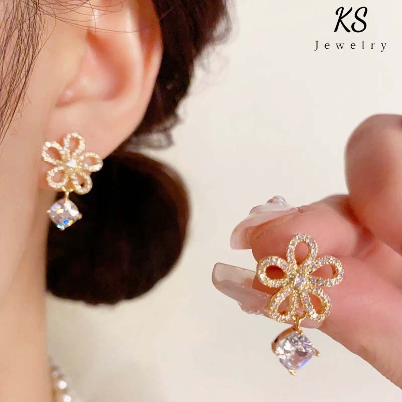 KS Jewelry เครื่องประดับสำหรับสตรี ใส่ออกงาน เพชรหรูหราประดุจเพชรแท้ ...