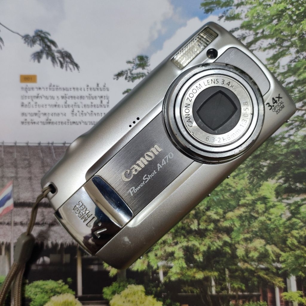 กล้องถ่ายรูปดิจิตอล Canon PowerShot A470 | Shopee Thailand