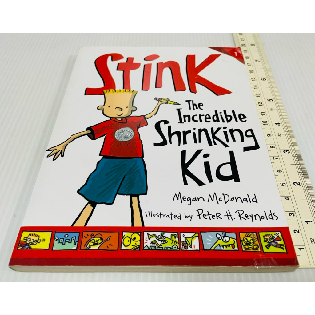 มือสอง วรรณกรรมเด็กภาษาอังกฤษ Stink The Incredible Shrinking Kid 40 บาท ...