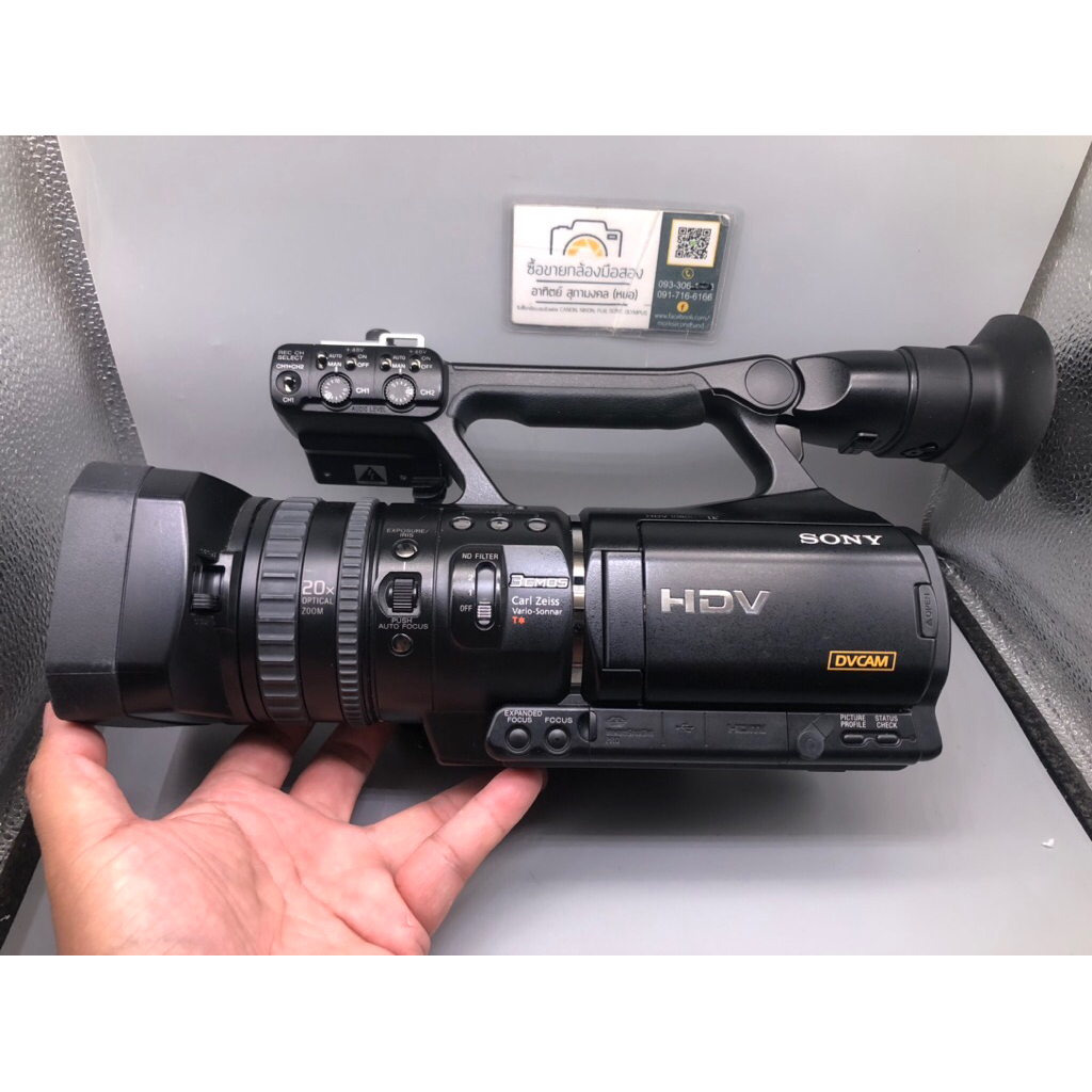 Sony HVR-V1P ได้เลนส์เทพ Carl Zeiss 3CMOS HDV Camcorder กล้องบันทึก ...