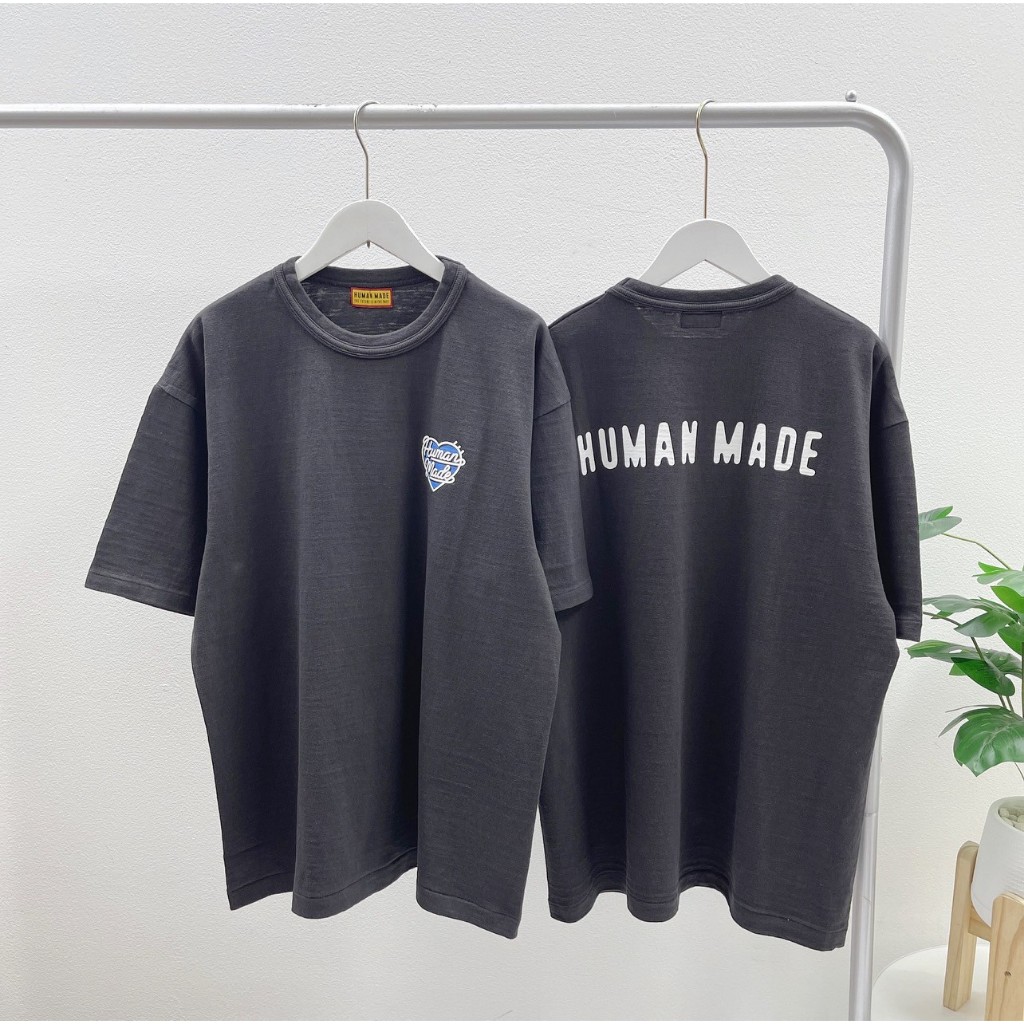Human made logo T-shirt (Black) | Shopee Thailand